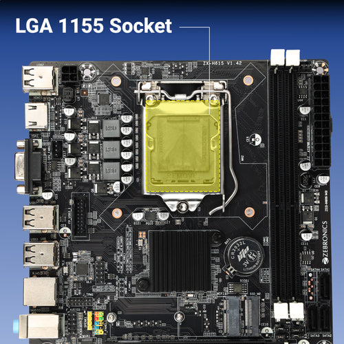 Zebronics H61SM2 - LGA 1155 SOCKET