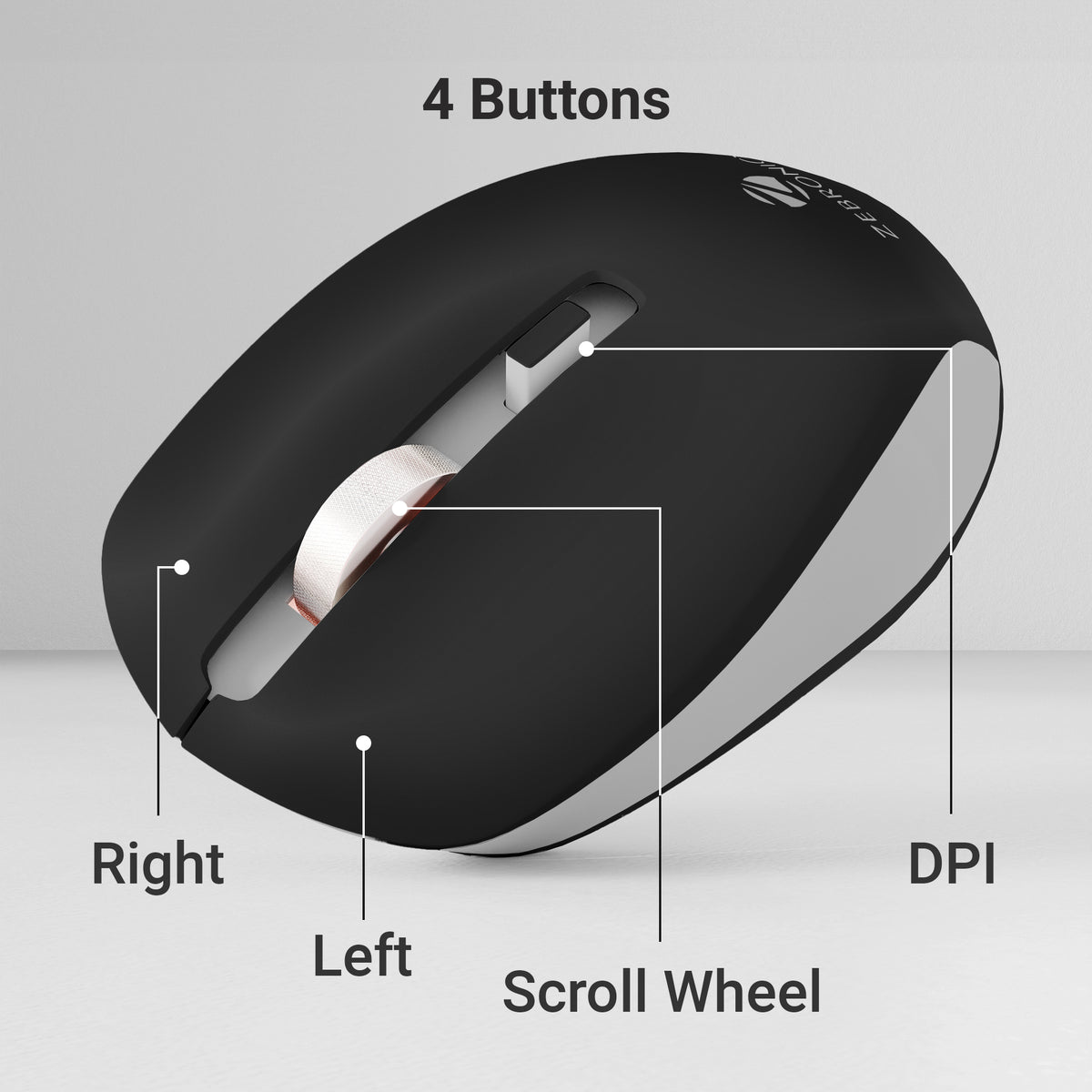 Zebronics Jaguar Wireless Mouse