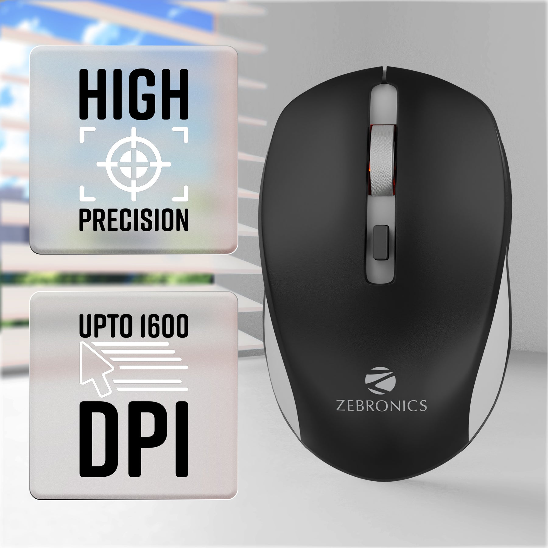 Zebronics Jaguar Wireless Mouse