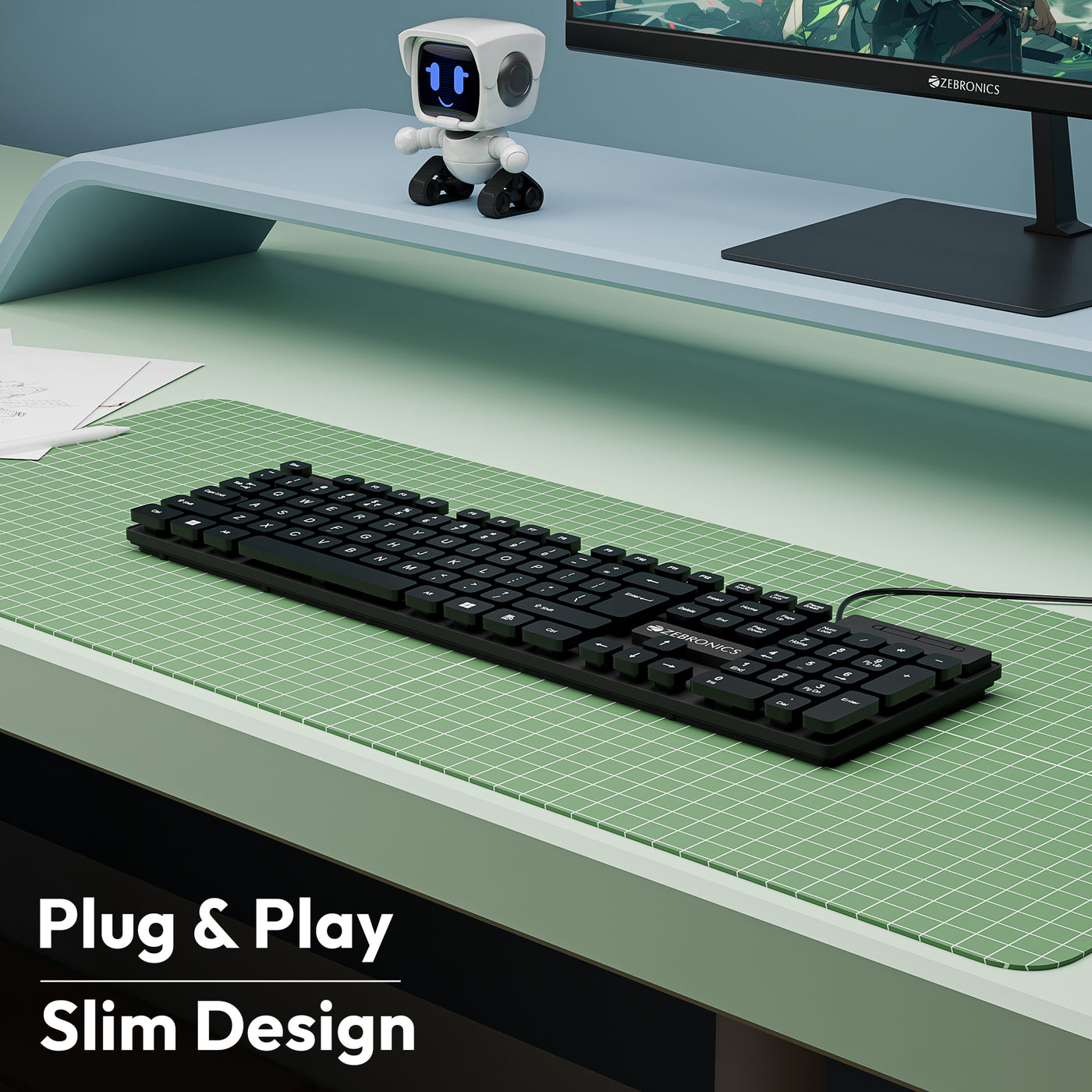 Zebronics K03 Wired Keyboard