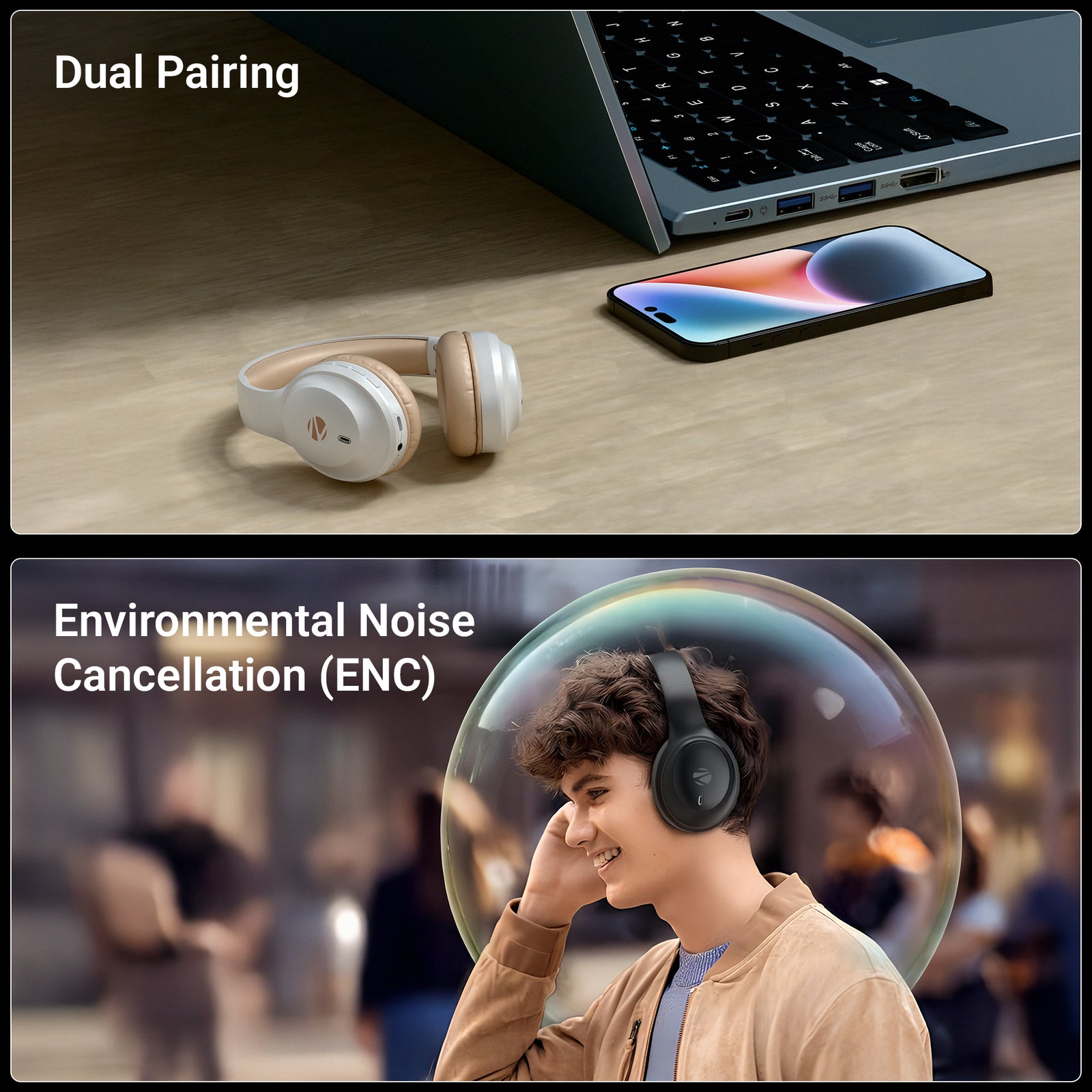 Zebronics Paradise Neo Wireless Headphone
