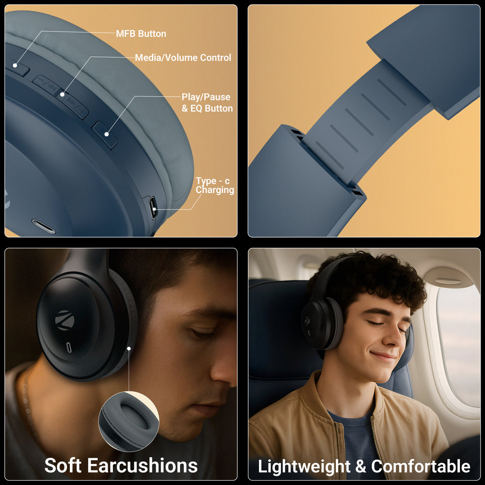 Zebronics Paradise Neo Wireless Headphone