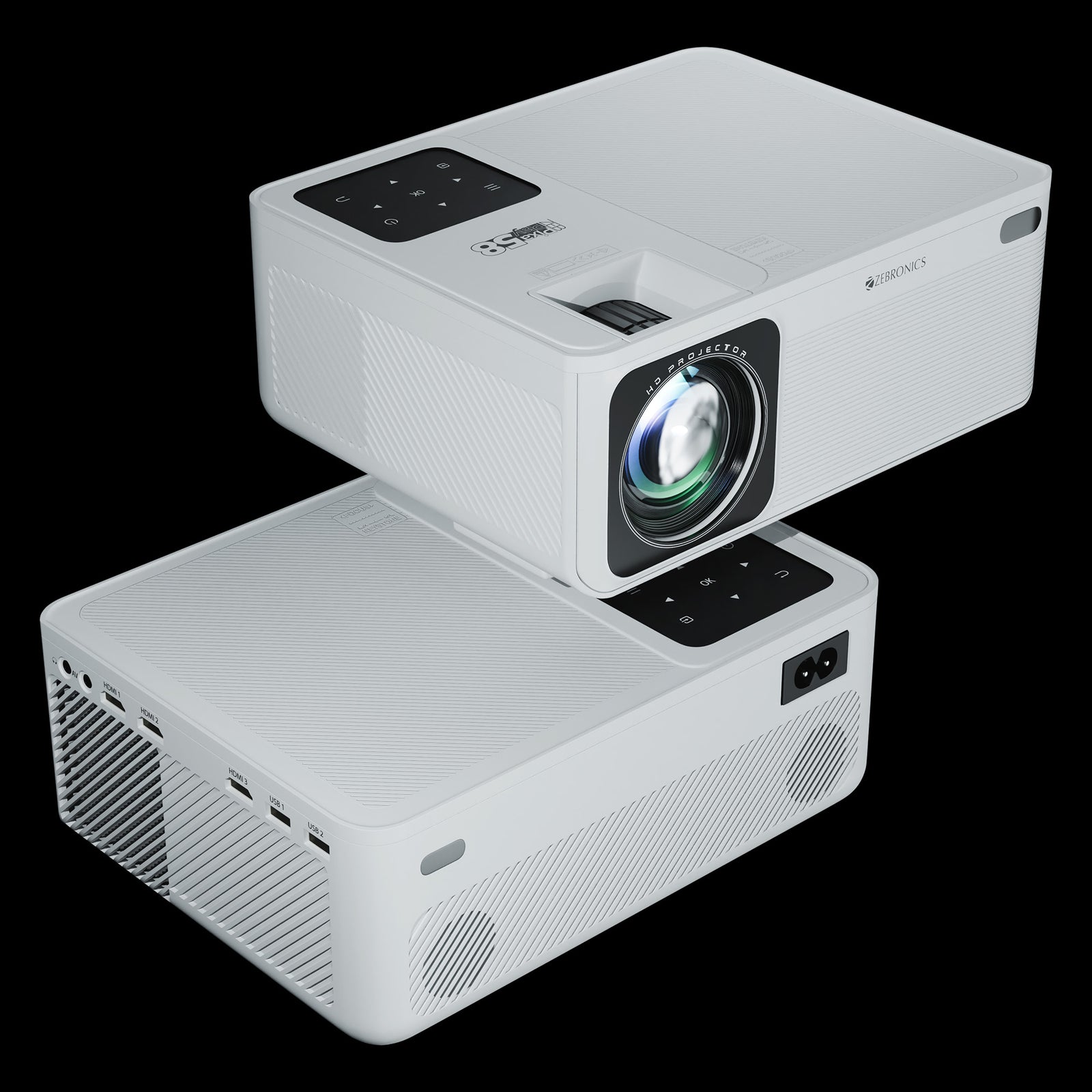 Zebronics PixaPlay 58 LED Projector