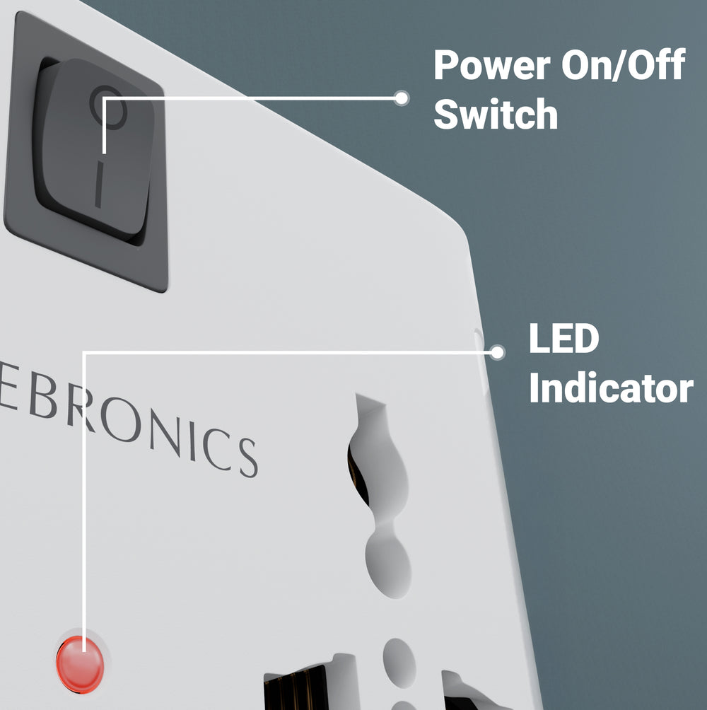 Zebronics Power Plug 42 Power Extension Socket