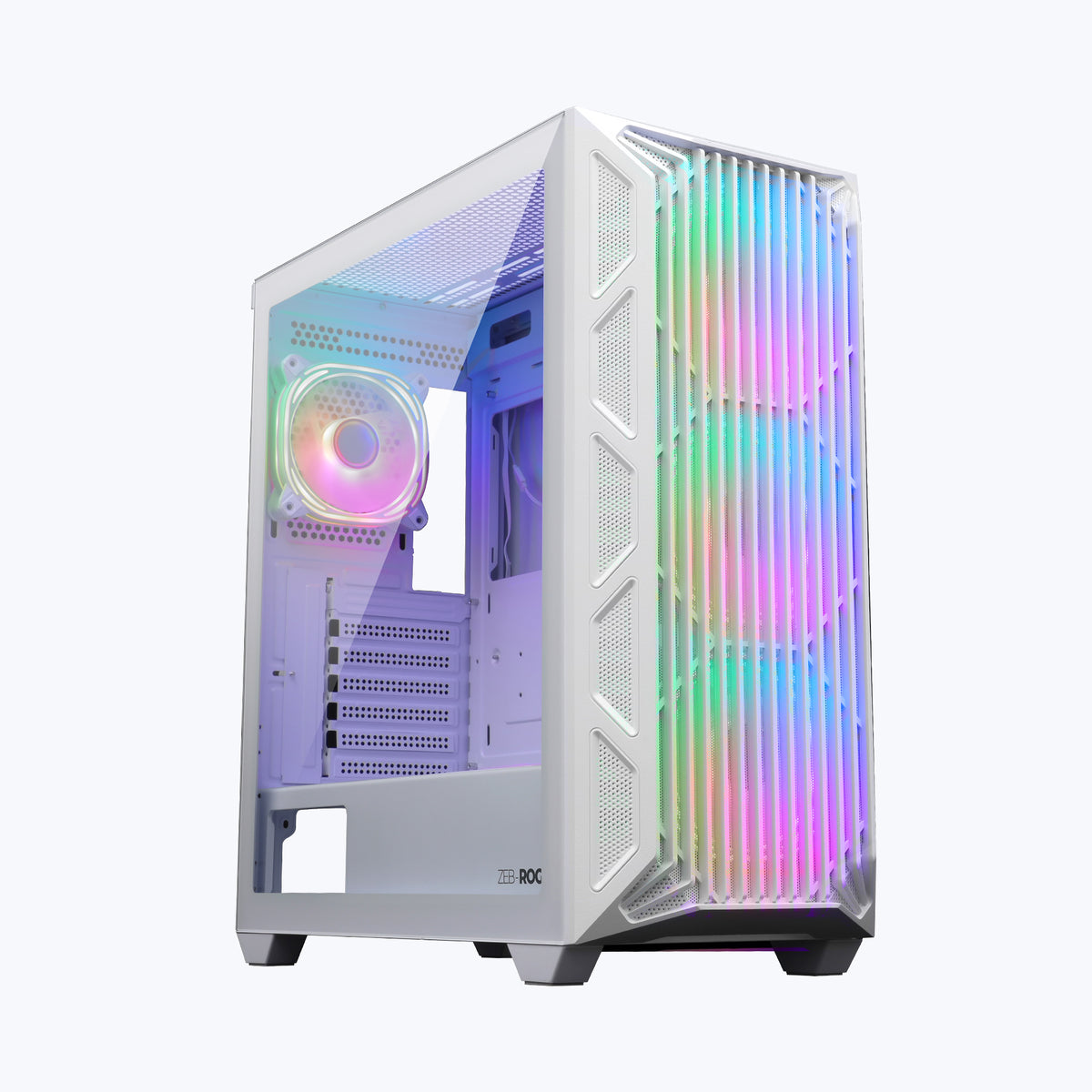 Zebronics Rogue W/B Premium Gaming Chassis