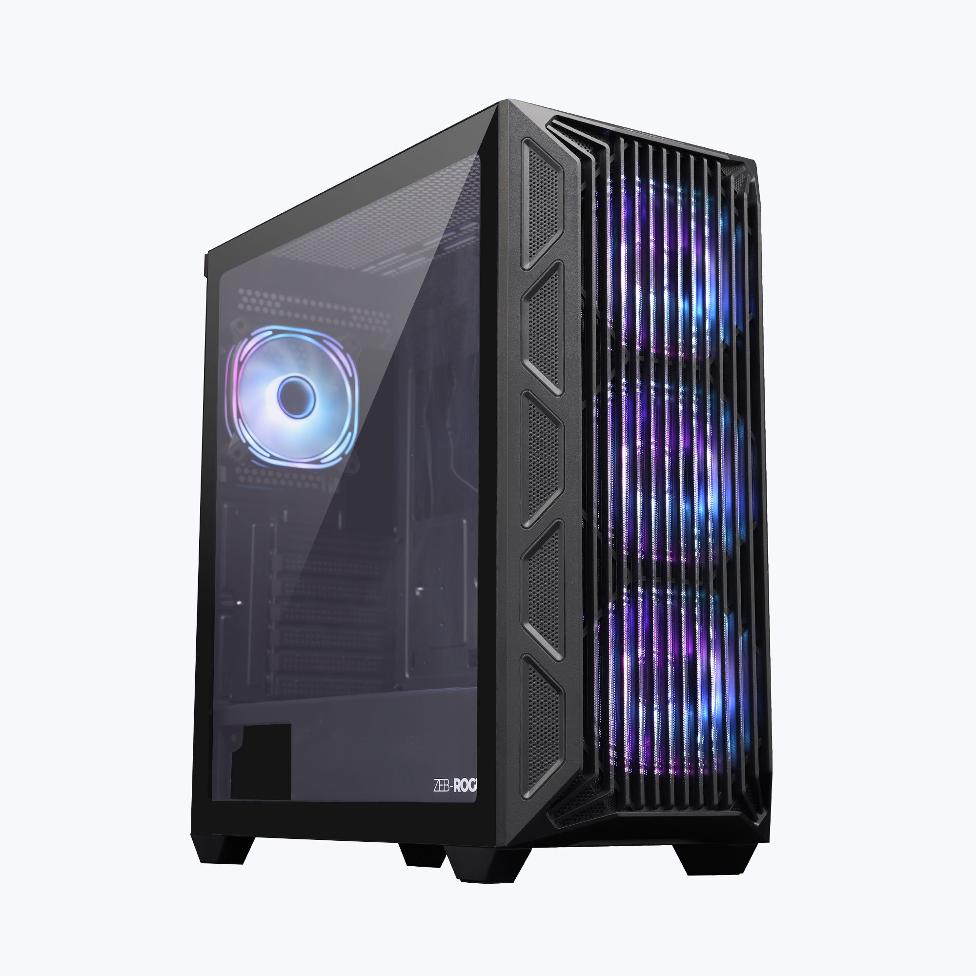 Zebronics Rogue W/B Premium Gaming Chassis