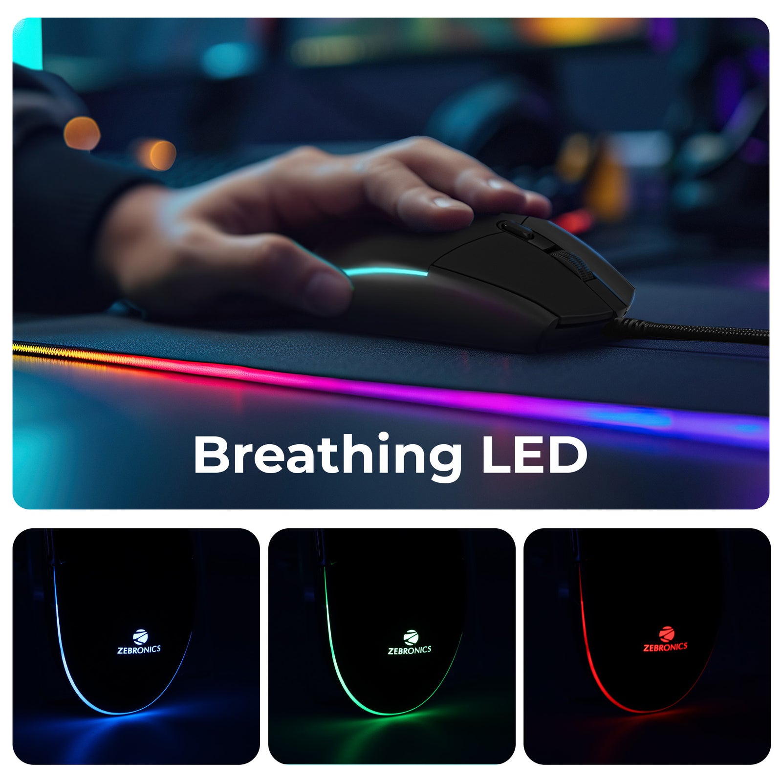 Zebronics War M Gaming Mouse