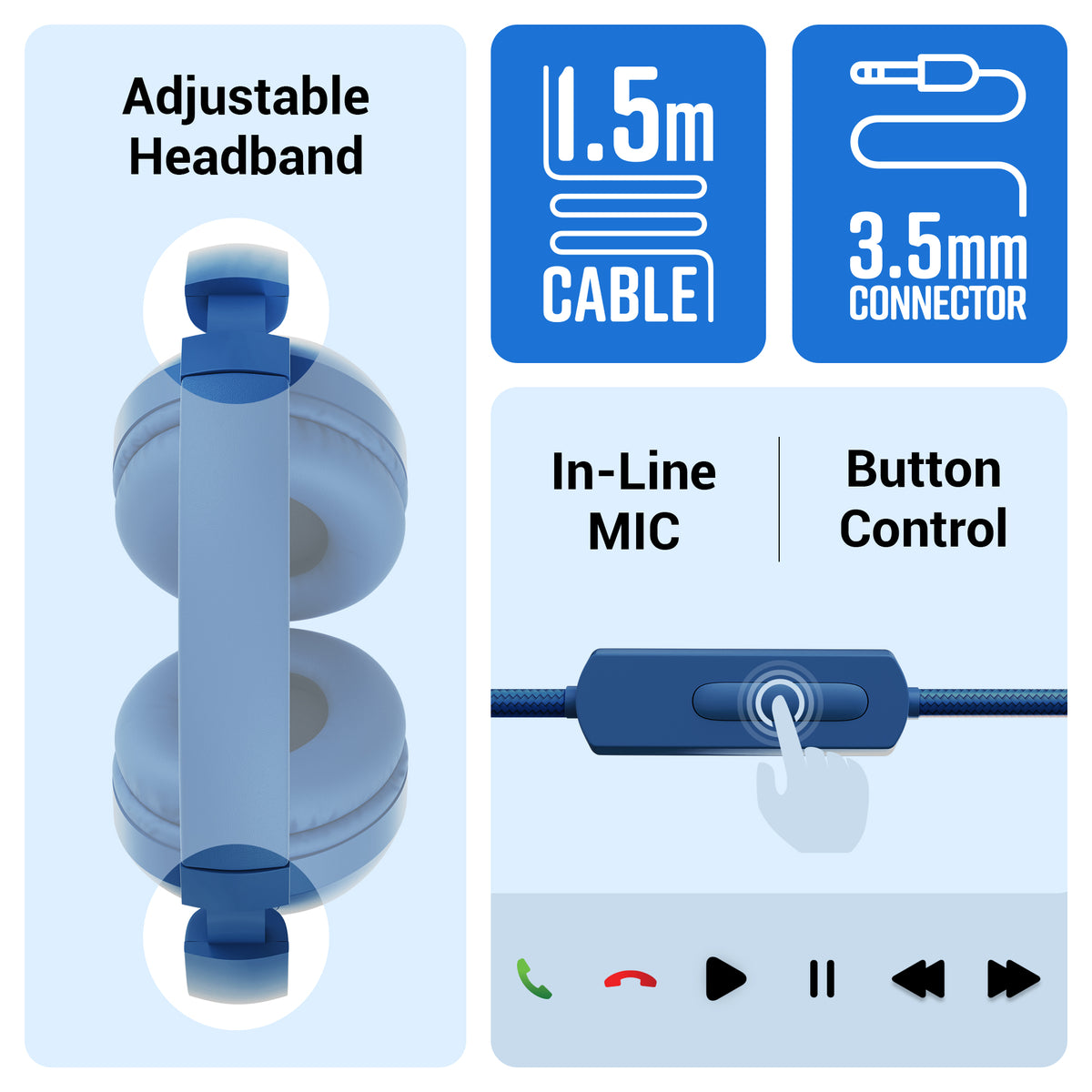 Zebronics Boom Wired Headphone
