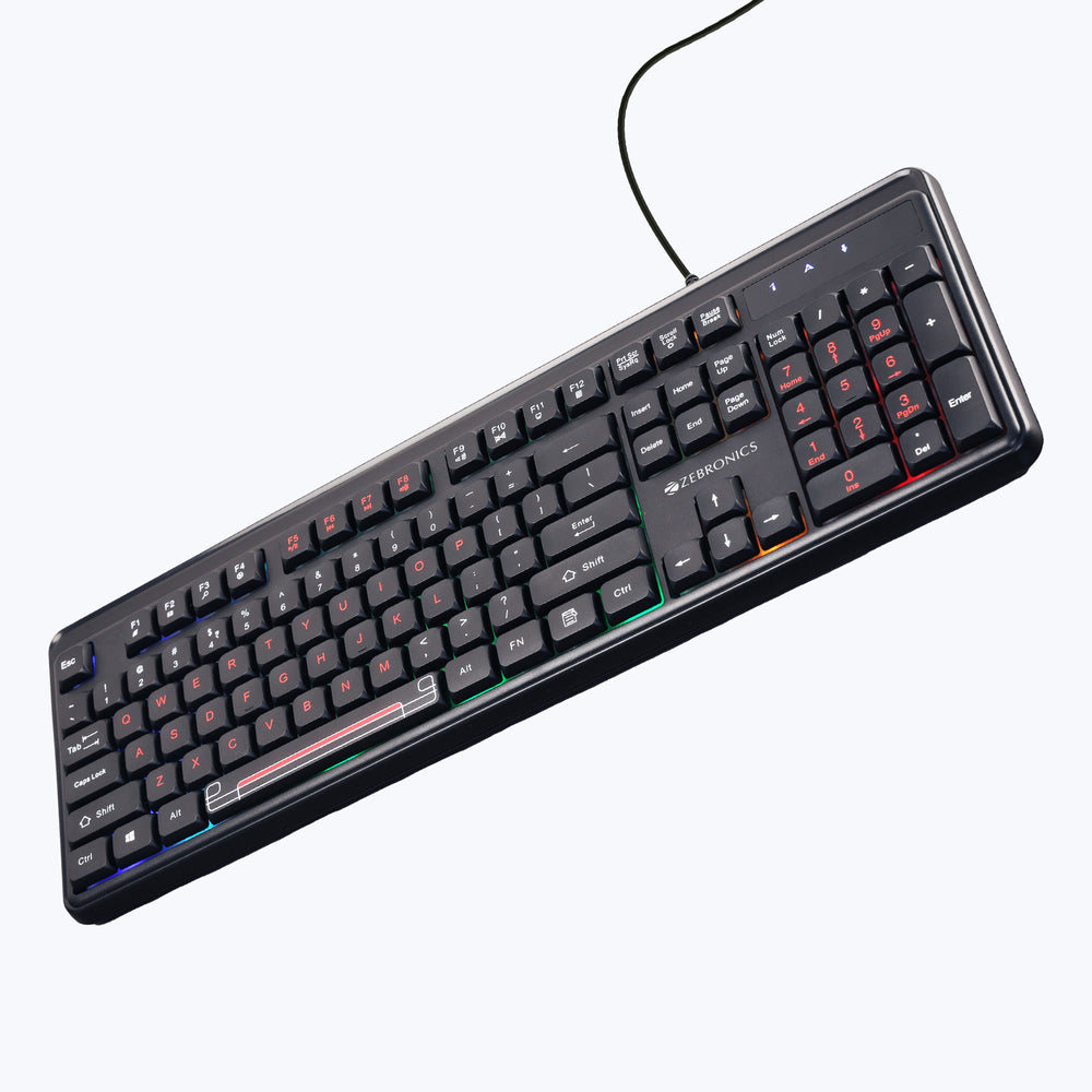 Zebronics Combat Multimedia keyboard and mouse combo