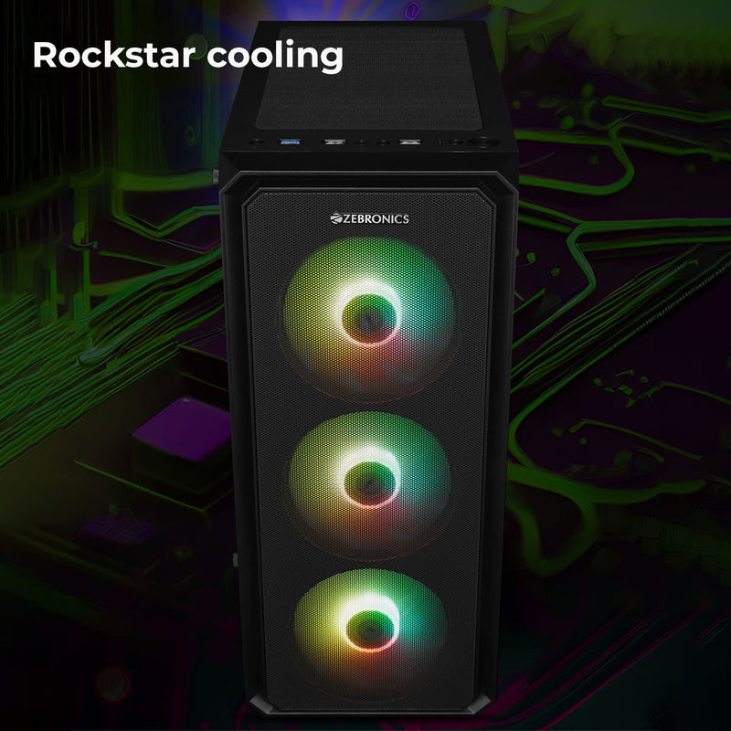 Zebronics Invicta Premium Gaming Chassis