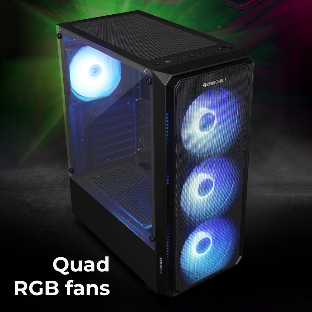 Zebronics Invicta Premium Gaming Chassis