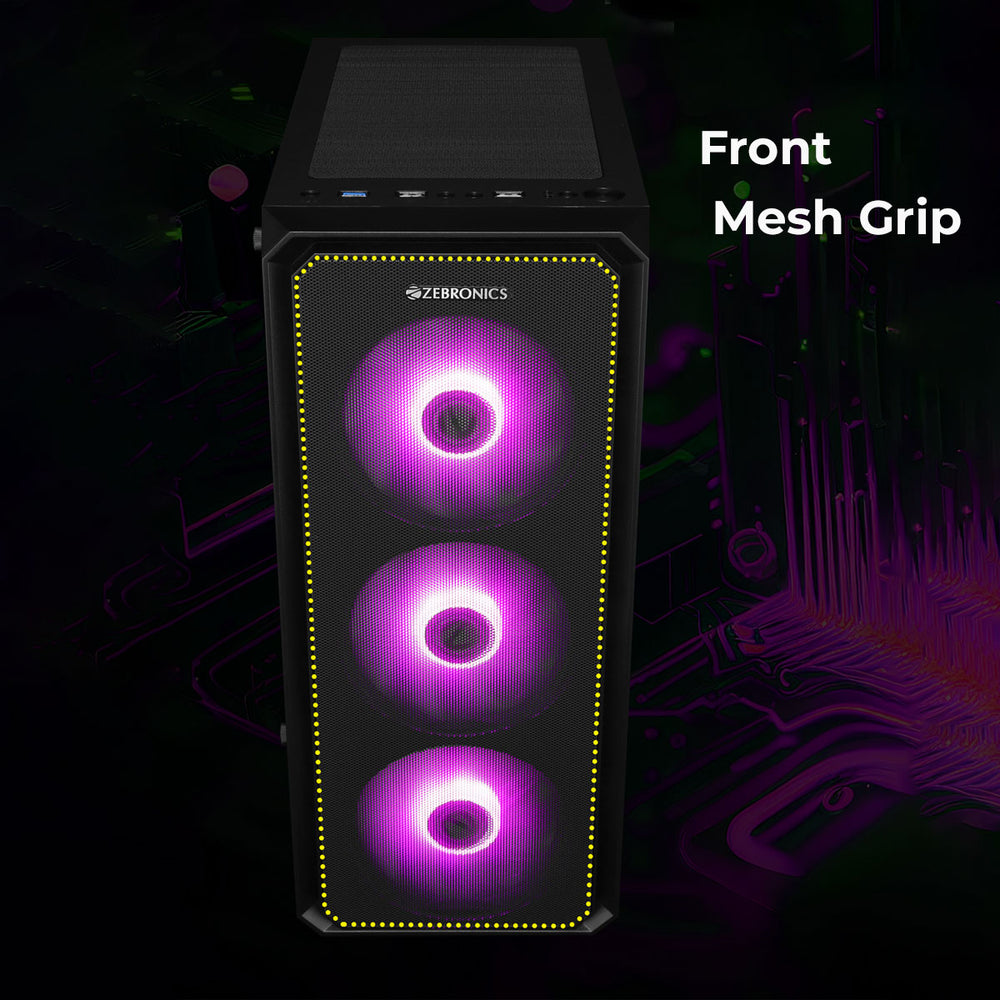Zebronics Invicta Premium Gaming Chassis