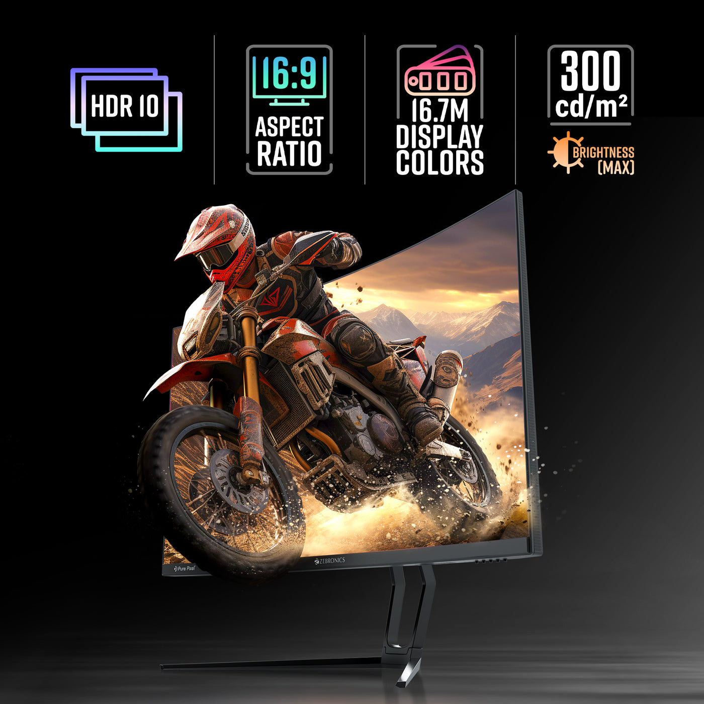 Zebronics N32A Gaming Monitor