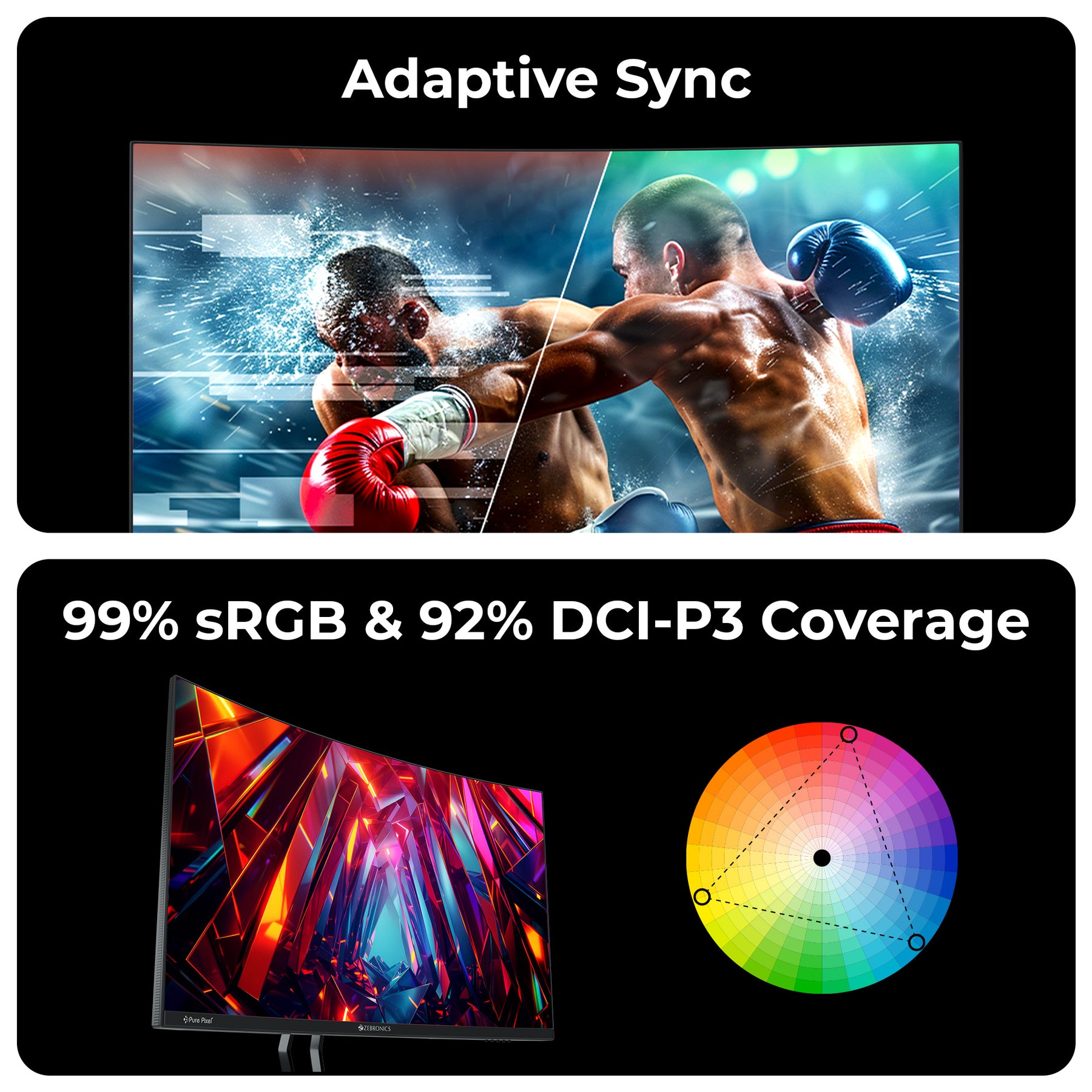 Zebronics N32A Gaming Monitor