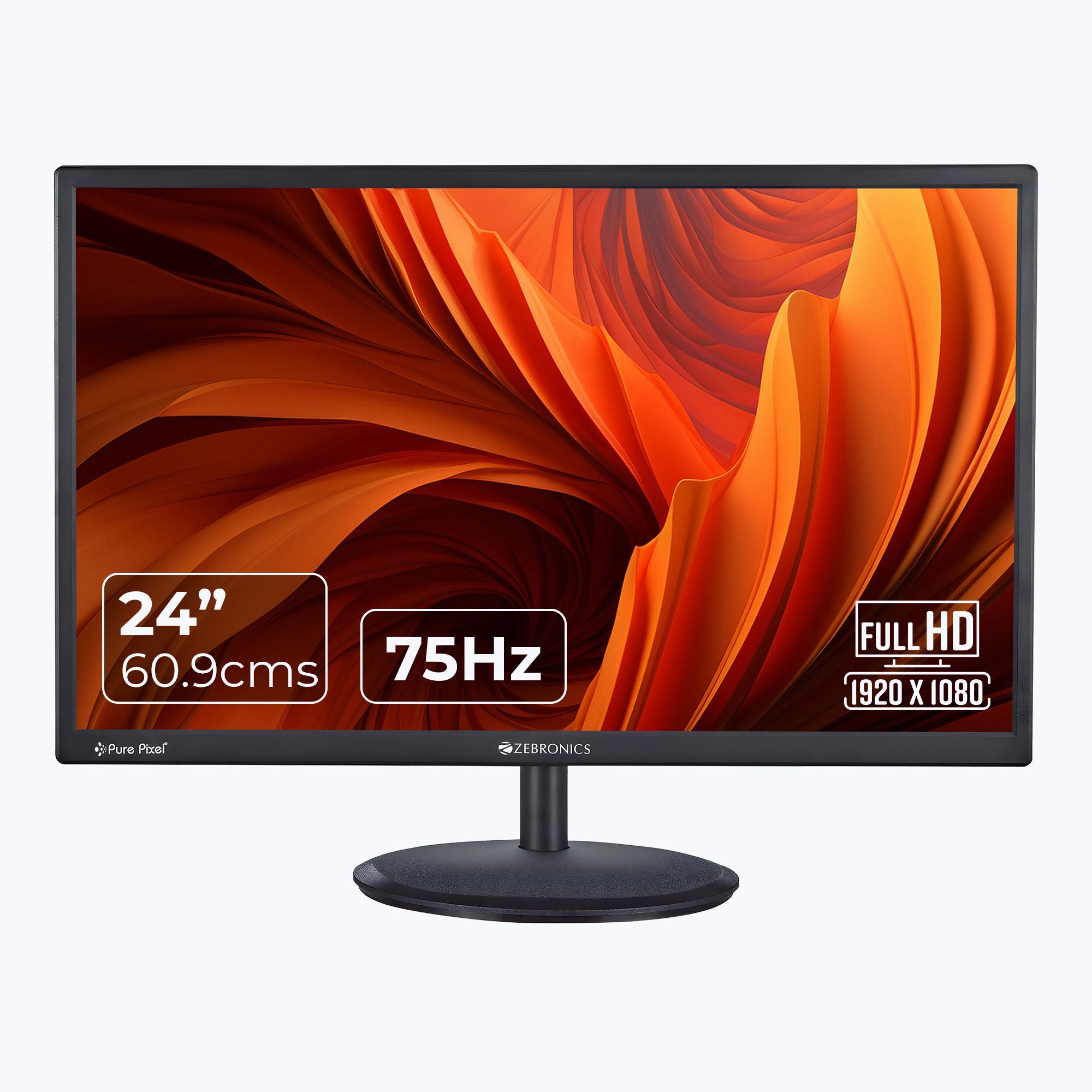 Zebronics PA124 (75Hz) LED Monitor