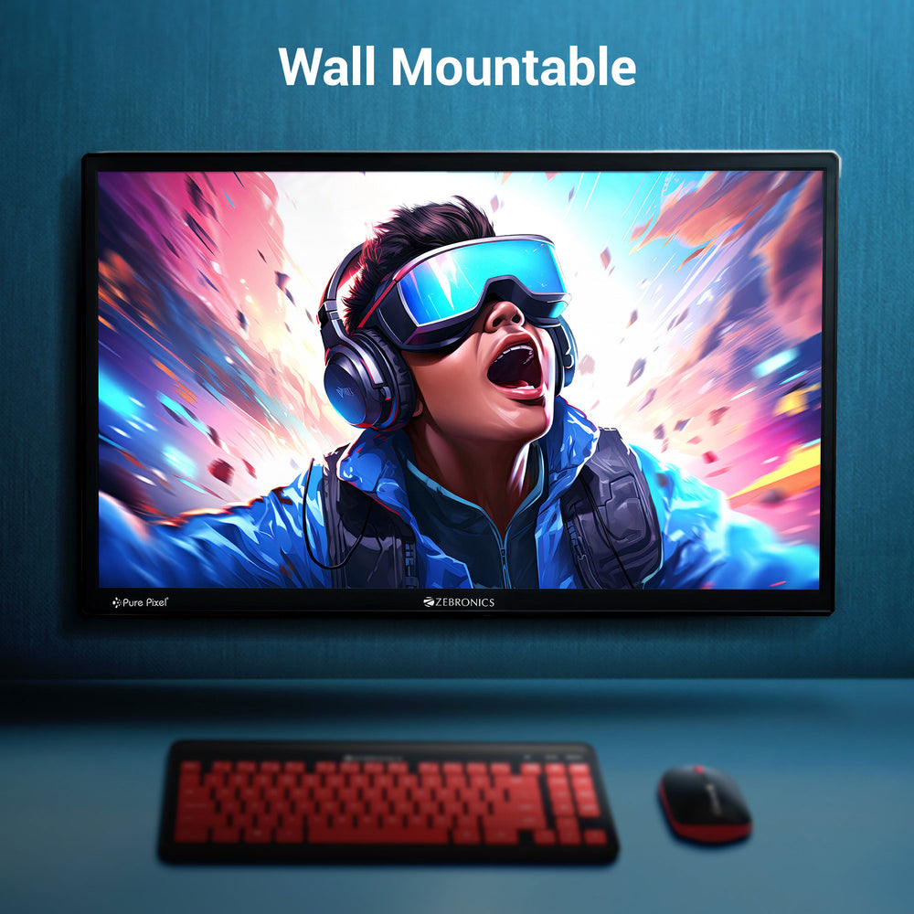 Zebronics PA124 (75Hz) LED Monitor