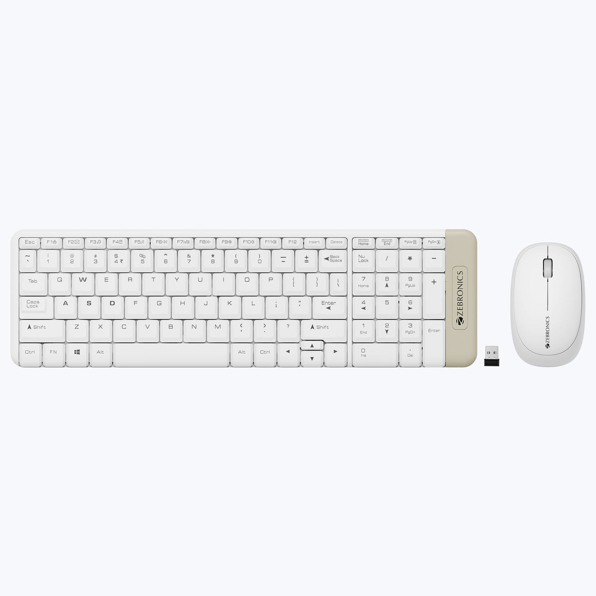 Zebronics Companion 104 Wireless Keyboard and Mouse Combo