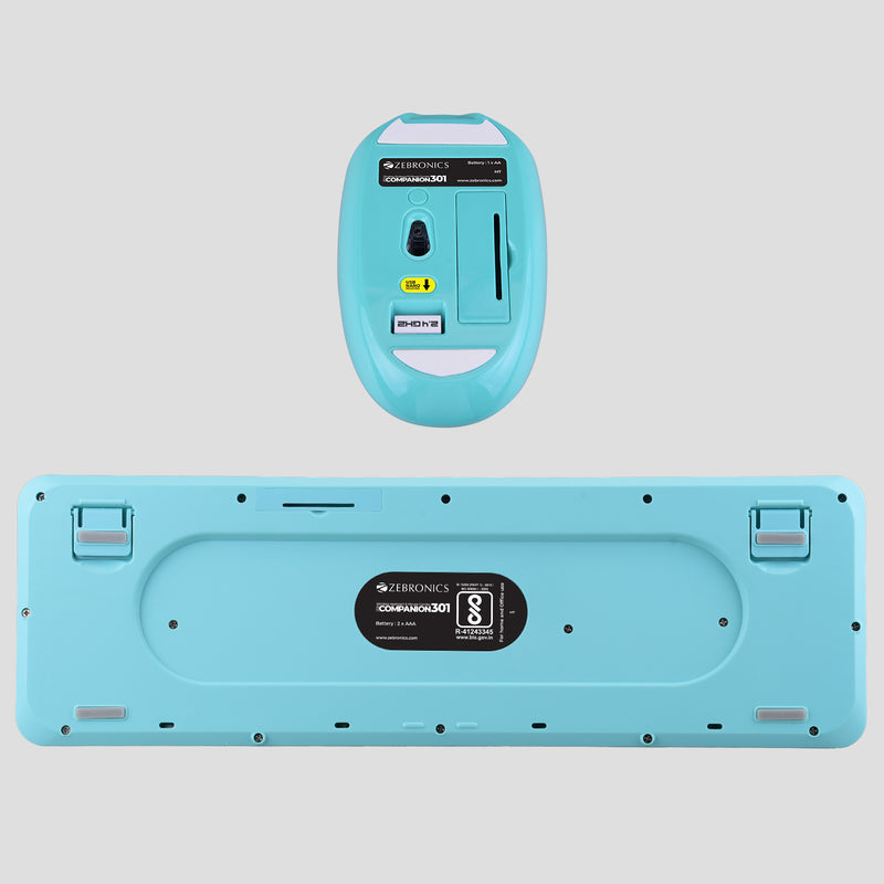 Zebronics Companion 301 Wireless Keyboard and mouse combo