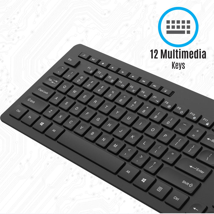 Zebronics Companion 500 Keyboard and Mouse Combo