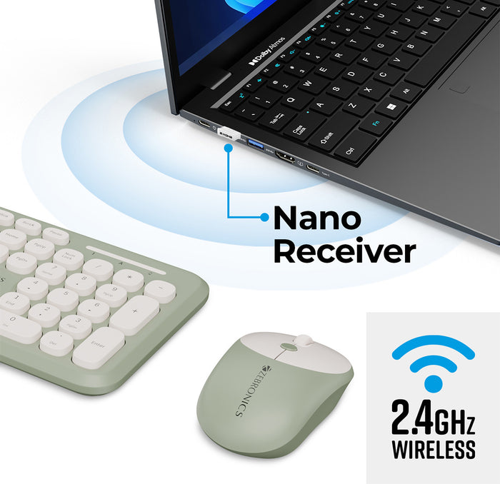 Zeb-Companion 302 - Wireless Keyboard and mouse combo