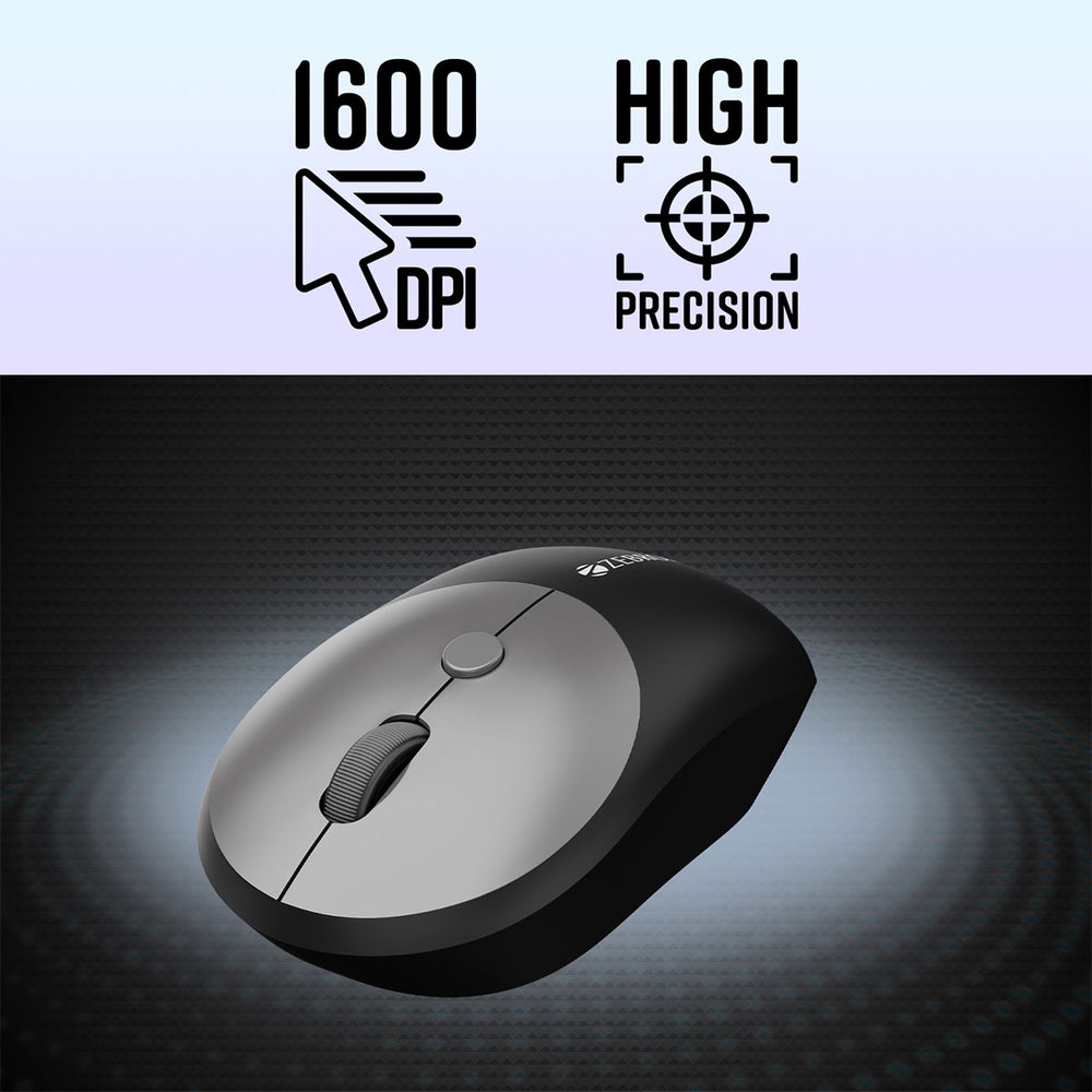 Zebronics Companion 302 Wireless Keyboard and mouse combo