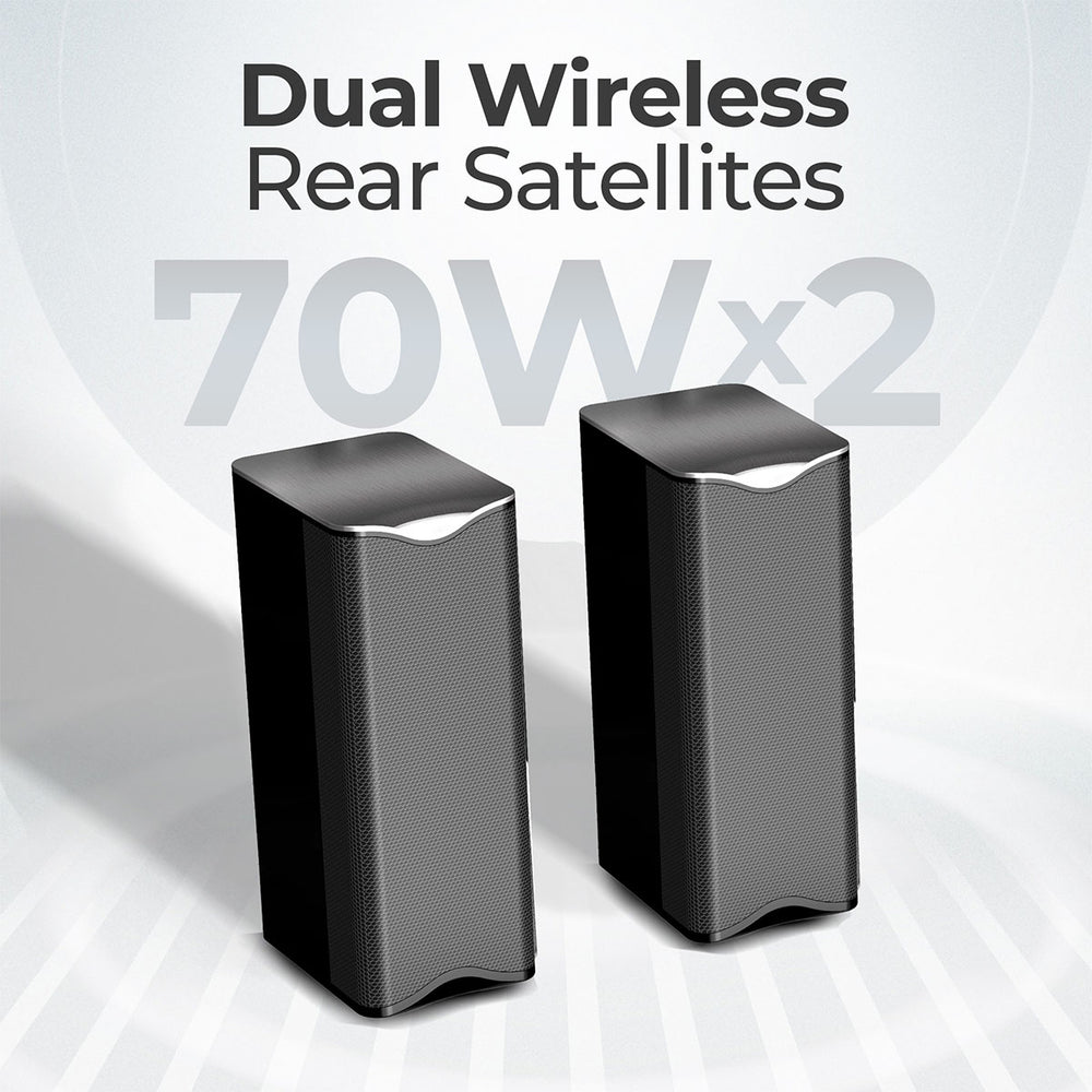 Zebronics Juke Bar 9520WS Pro - 500W, 5.1 Channel, Dolby Audio