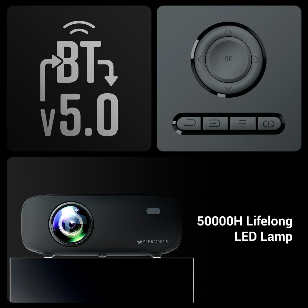 Zebronics PixaPlay 55 LED Projector