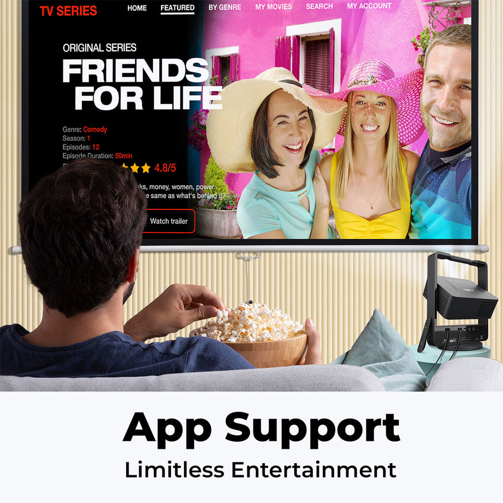 Zebronics PixaPlay 29 - LED Projector