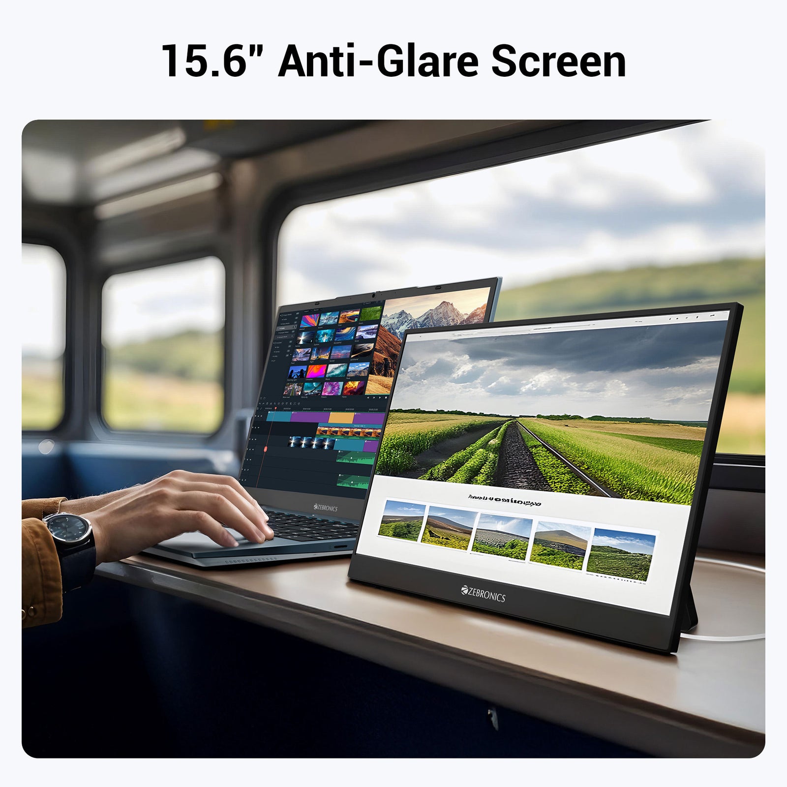Zebronics Pixigo A16 Portable Monitor