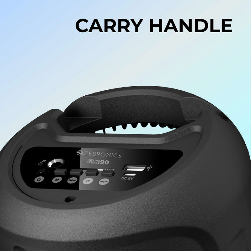 Zebronics Sound Feast 90 Portable Wireless Speaker