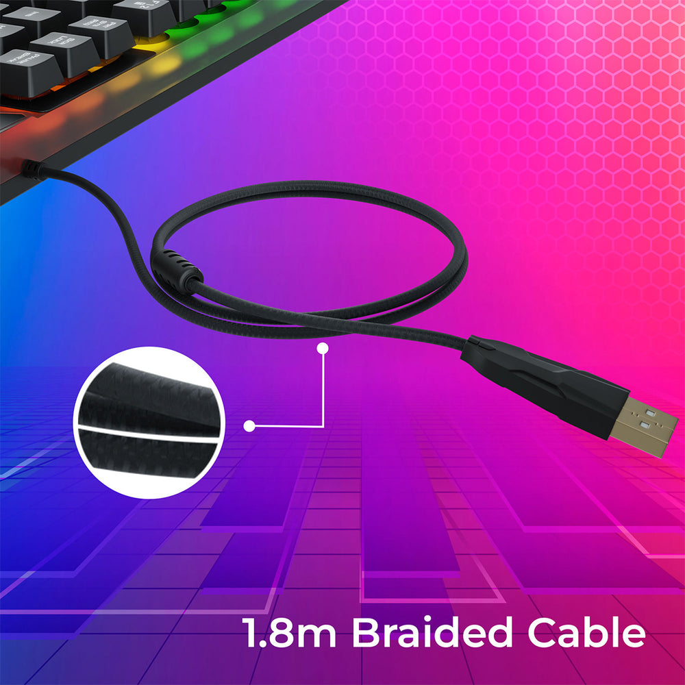 Zebronics War K Wired Gaming Keyboard