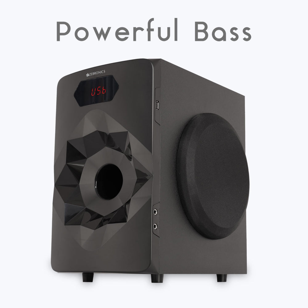 Zebronics Dragon 2 5.1 Speaker - 190W, 5.1ch, Bass