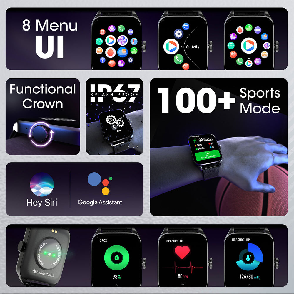 Zebronics Eternal Smart Watch