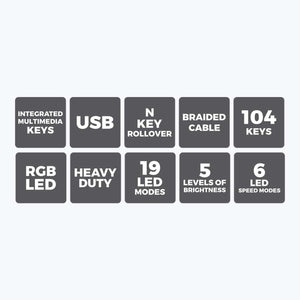 Zebronics Max Pro Gaming Keyboard