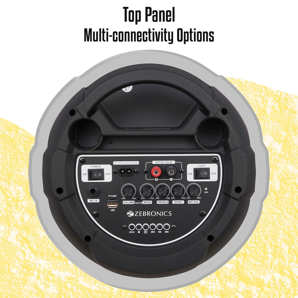 Zebronics 451 Moving Monster 2X8L Trolley Speaker - 48W