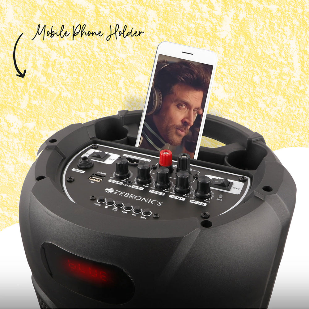 Zebronics 451 Moving Monster 2X8L Trolley Speaker - 48W