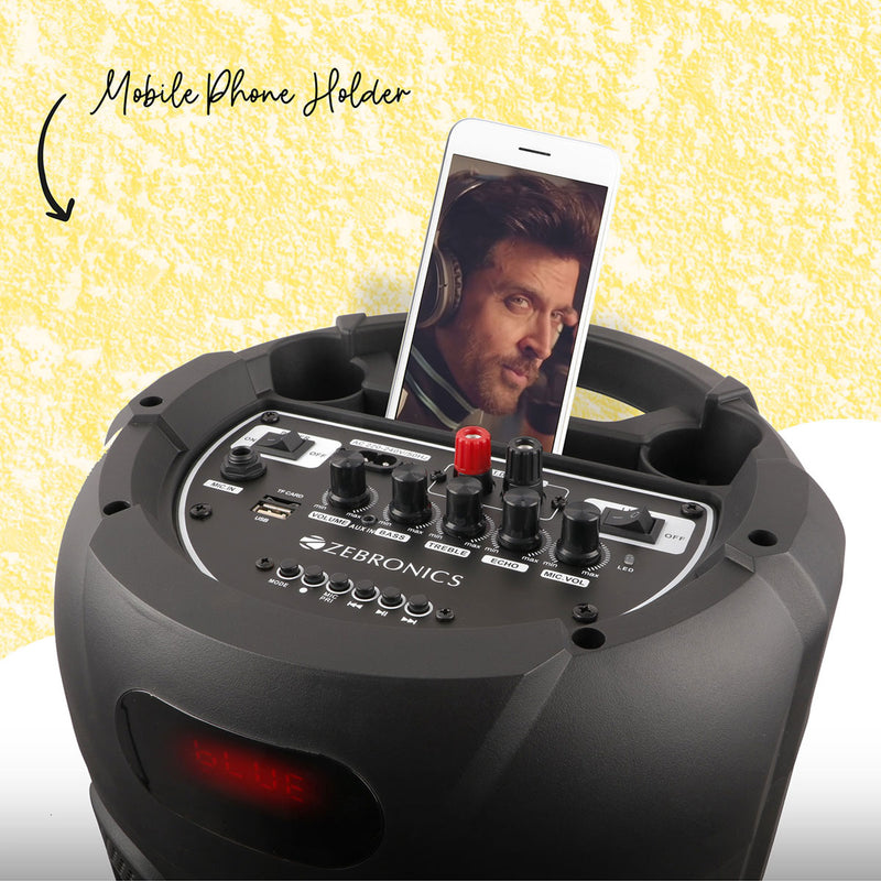 Zebronics 451 Moving Monster 2X8L Trolley Speaker - 48W