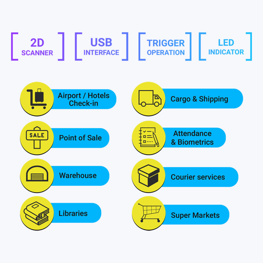 Zebronics BS2H1000 Barcode Scanner