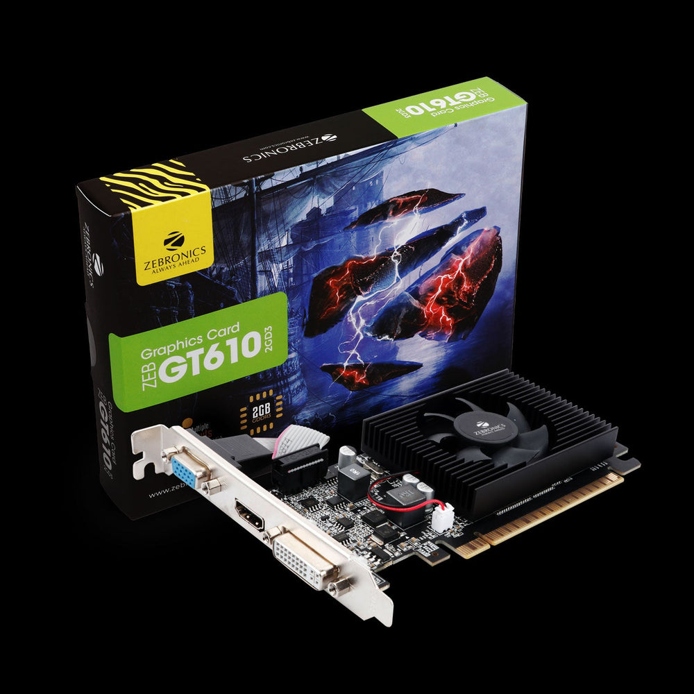 Zebronics ZEB-GT610 2GD3- Graphics Card