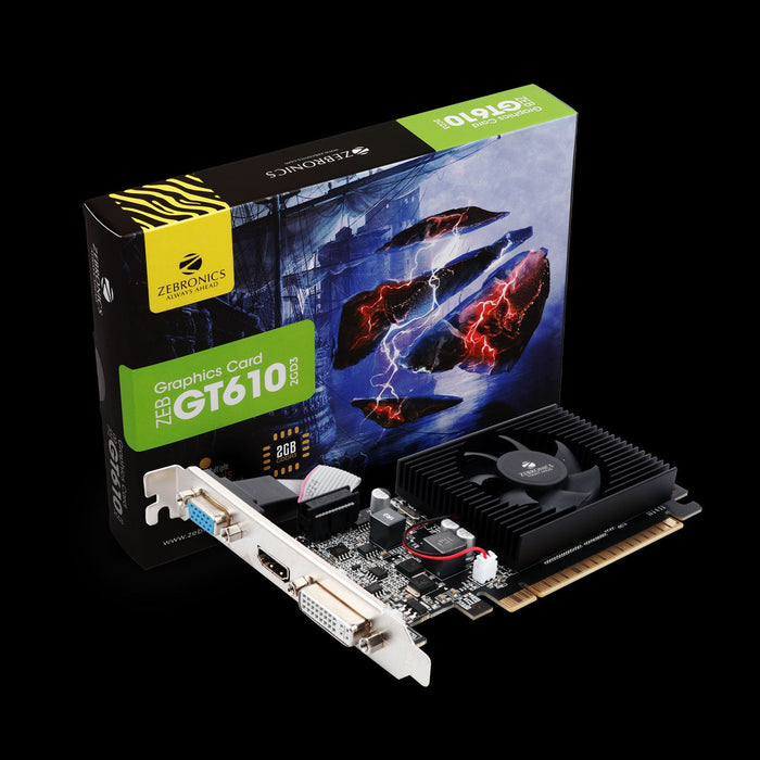 Zebronics ZEB-GT610 2GD3- Graphics Card