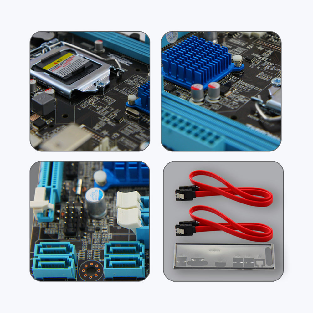 Zebronics H81 - 1150 Socket - Motherboard