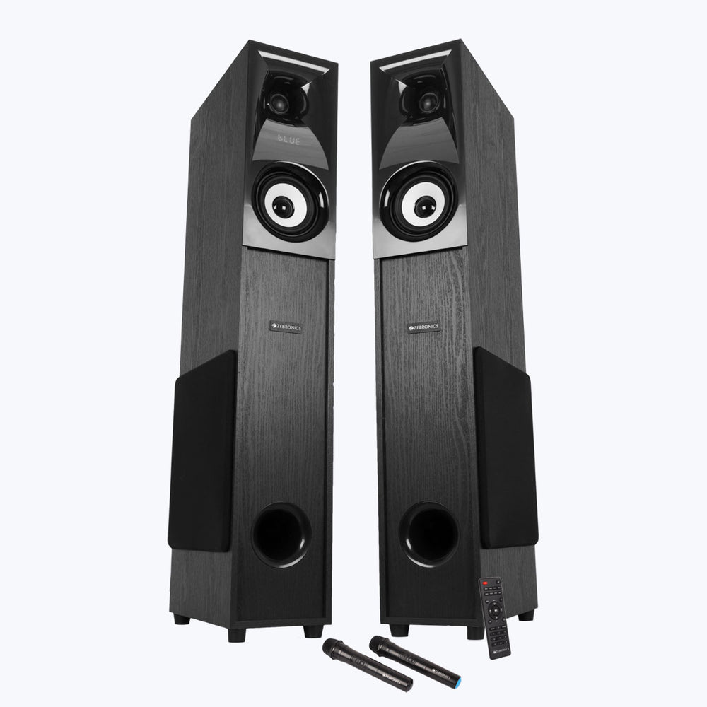 Zebronics Hammer Tower Speaker - 160W, 2.0ch, karaoke