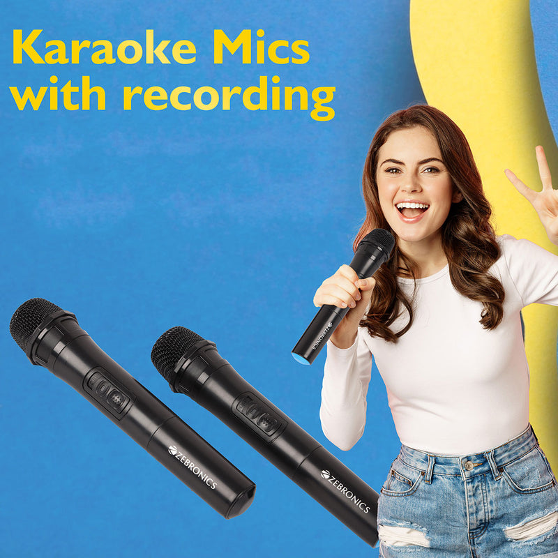 Zebronics Hammer Tower Speaker - 160W, 2.0ch, karaoke