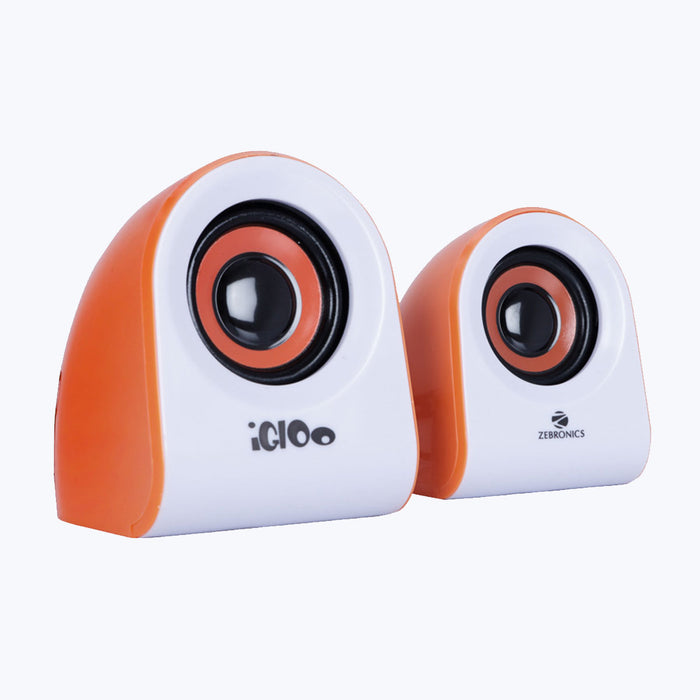Zebronics Igloo 2.0 Speaker - 5W, Compact, Portable