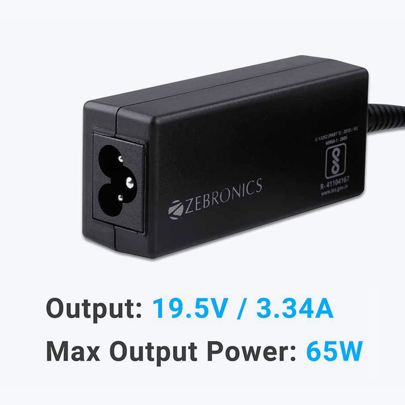 Zebronics LA745019565D AC Adapter