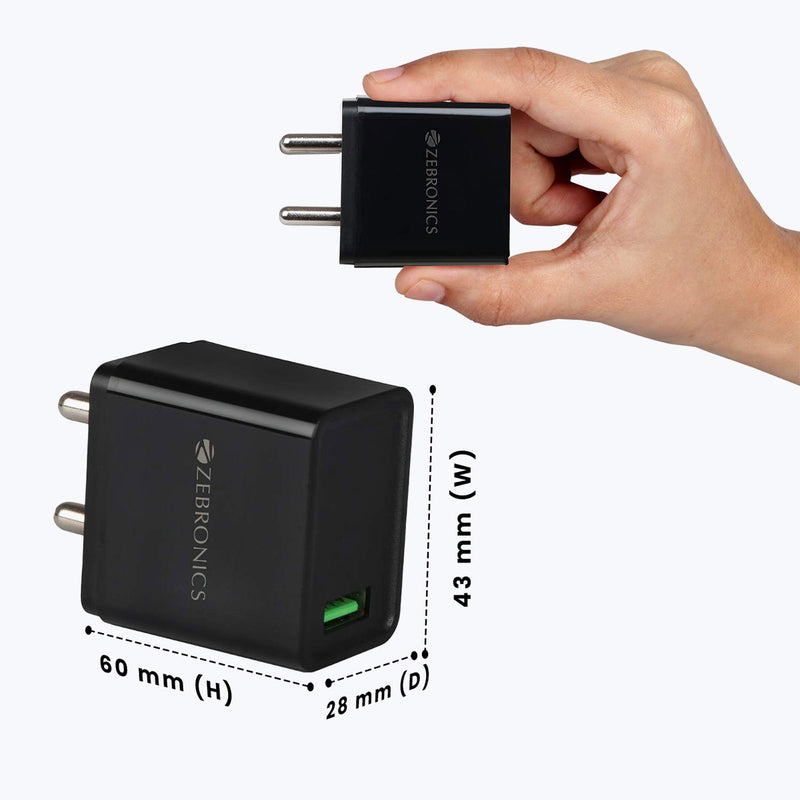 ZEB MA5311Q - Mobile USB Charger & Type C Cable