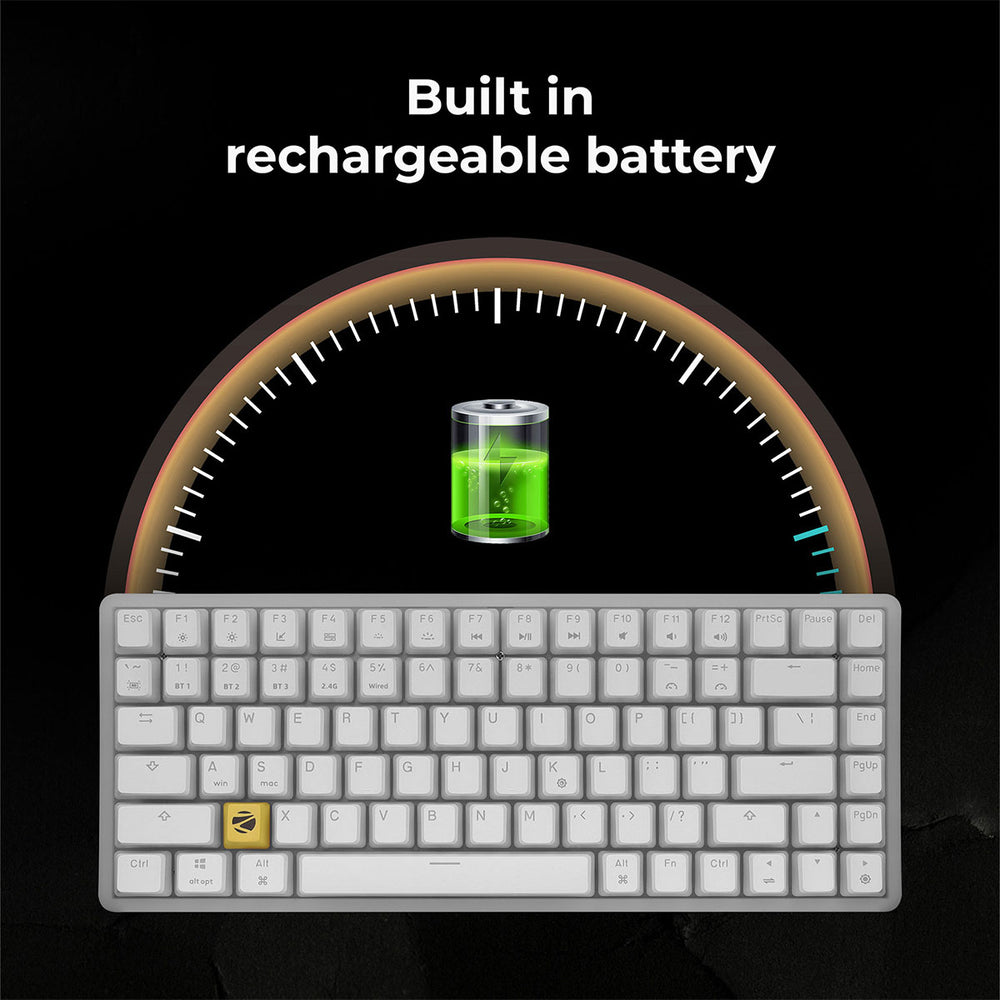 Zebronics Max Ninja 200 Wireless Mechanical Keyboard