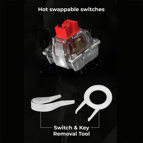 Zebronics Max Ninja 200 Wireless Mechanical Keyboard