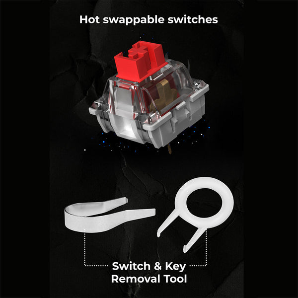 Zebronics Max Ninja 200 Wireless Mechanical Keyboard