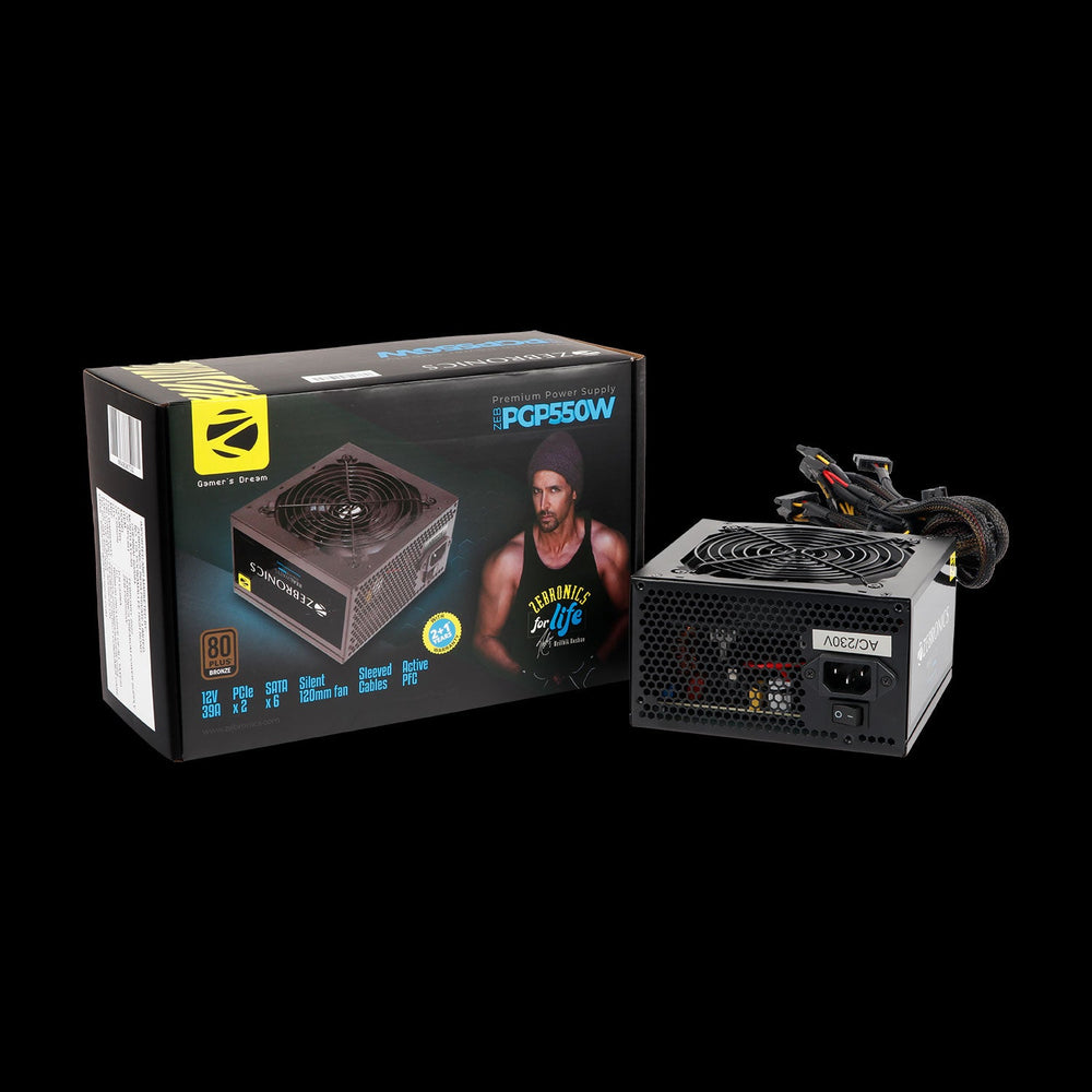 Zebronics Zeb-PGP550W Premium Gaming Power Supply